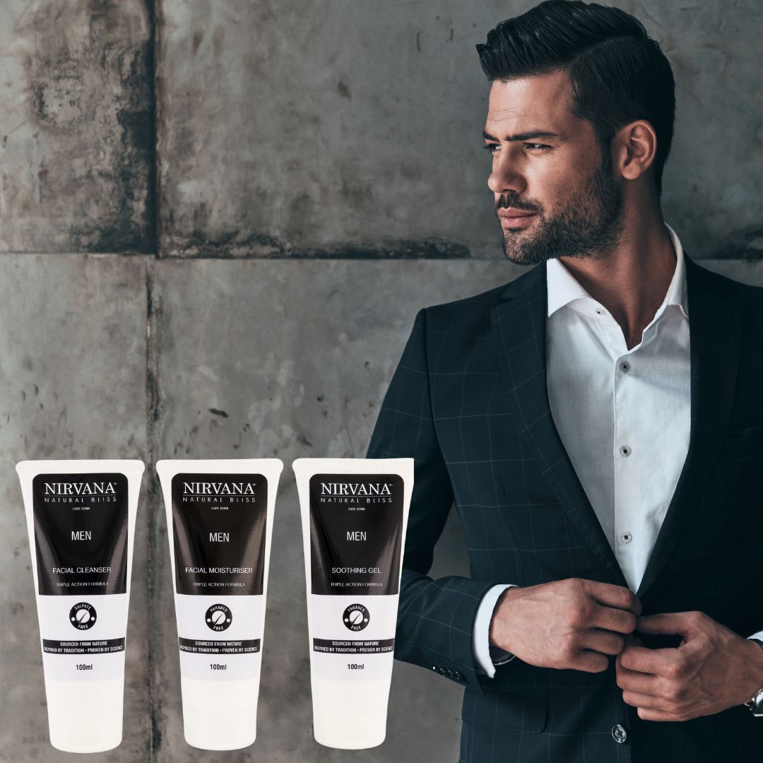 Men's Skincare – Nirvana Natural Bliss Luxury Skincare Cape Town