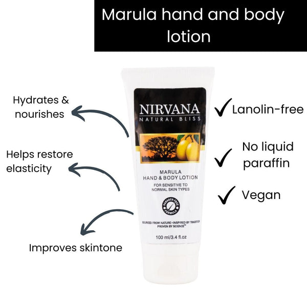 Marula Hand & Body Lotion – Lightweight Daily Hydration with Pure Afri ...